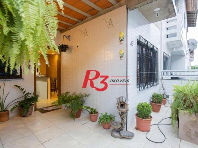 Casa com 3 dormitórios à venda, 90 m² por R$ 375.000,00 Vila São Jorge Santos/SP