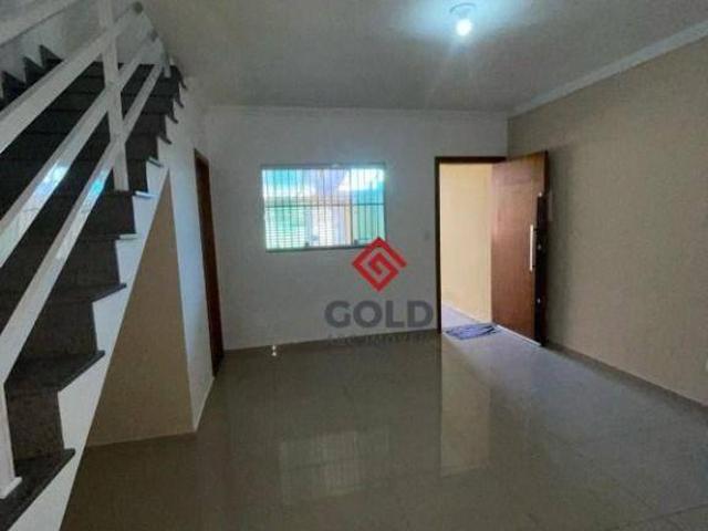 Casa com 3 dormitórios à venda, 92 m² por R$ 500.000,00 Vila Linda Santo André/SP