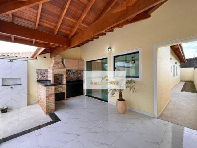 Casa com 3 dormitórios à venda, 92 m² por R$ 550.000,00 Parque D&apos Aville Residencial Peruíbe/SP