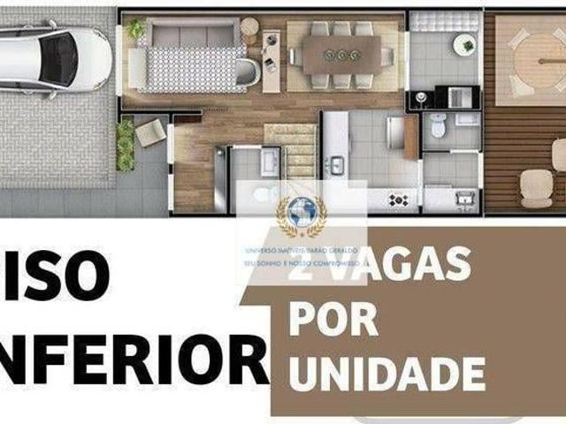 Casa com 3 dormitórios à venda, 92 m² por R$ 750.000,00 Betel Paulínia/SP