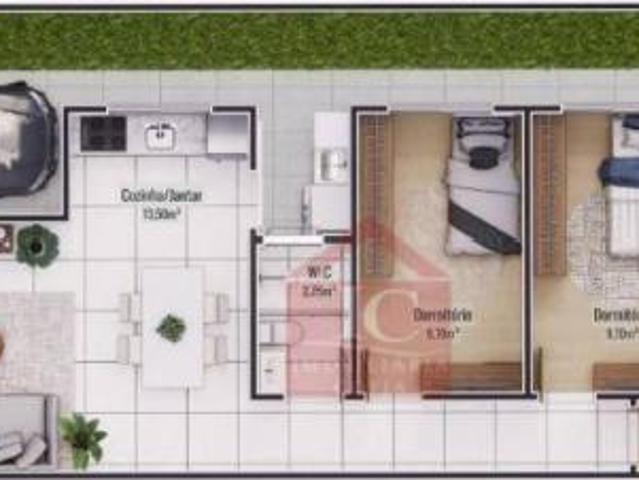 Casa com 3 dormitórios à venda, 93 m² por R$ 780.000 Caucaia Home Club Vargem Grande Paulista/SP