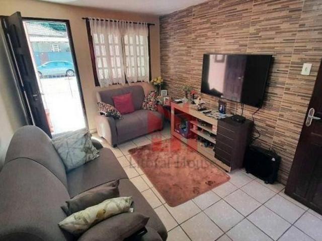 Casa com 3 dormitórios à venda, 95 m² por R$ 750.000,00 Marapé Santos/SP