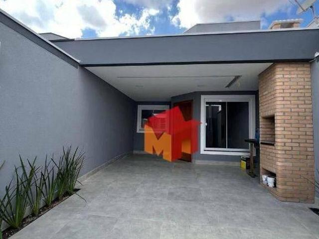 Casa com 3 dormitórios à venda, 96 m² por R$ 480.000,00 Jardim Palmeiras Santa Bárbara D&apos Oeste/S
