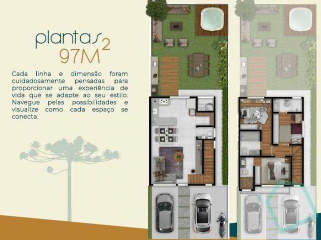 Casa com 3 dormitórios à venda, 97 m² por R$ 649.900,00 Granja Viana Cotia/SP