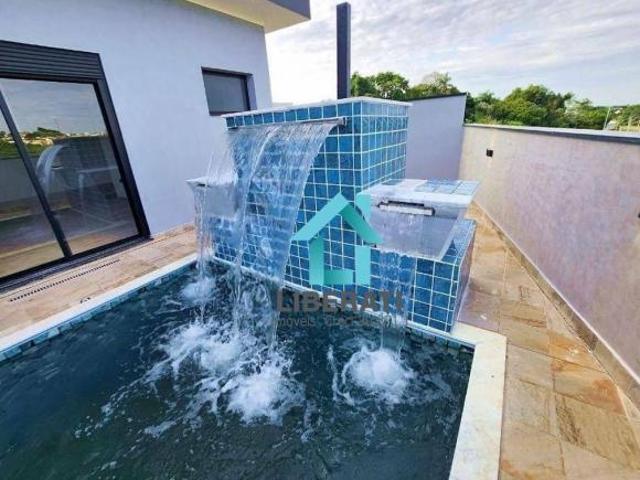 Casa com 3 dormitórios à venda, Condomínio fechado Portal Ville Europa, 228 m² por R$ 1.350.000 Boi