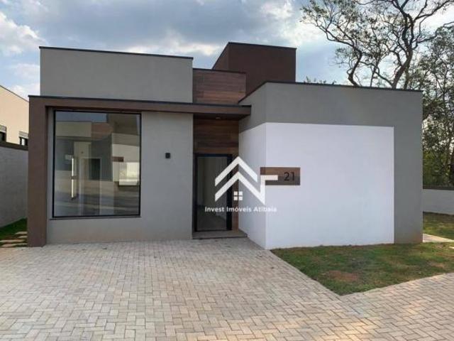 Casa com 3 dormitórios à venda no condomínio Reserva Ybyra em Atibaia SP