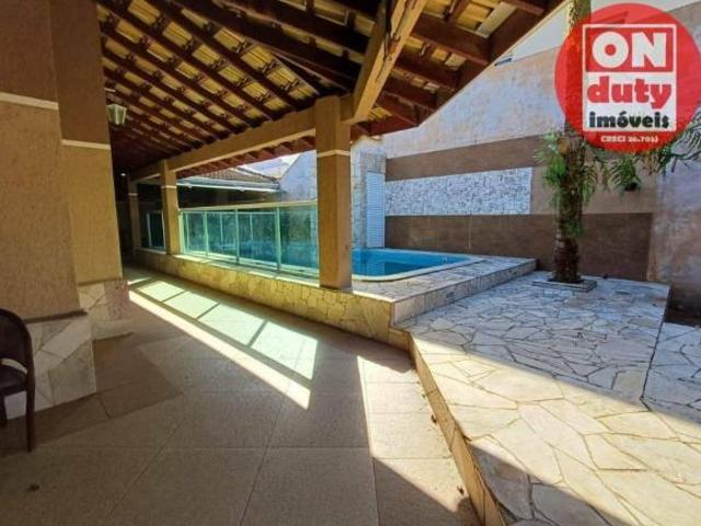 Casa com 3 dormitórios à venda no Canto do Forte, 230 m² por R$ 1.950.000 Praia Grande/SP