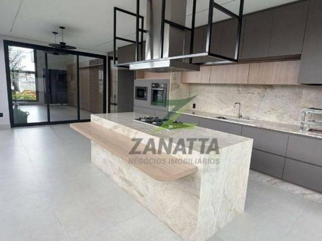 Casa com 3 dormitórios à venda sendo 3 suítes, 210 m² por R$ 2.990.000 Condomínio Residencial Jard