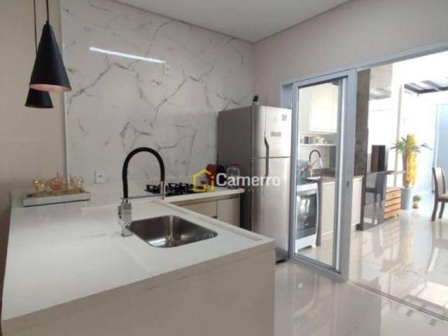 Casa com 3 dormitórios à venda, sendo 1 suíte, 130 m² por R$ 699.000 Parque Nova Carioba America