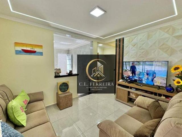 Casa com 3 dormitórios à venda por R$ 950.000,00 Vila Assunção Praia Grande/SP