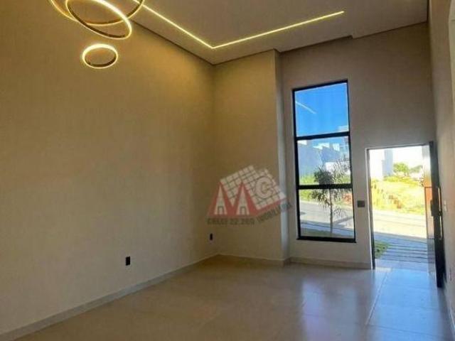 Casa com 3 dormitórios, closet e piscina à venda, 140 m² por R$ 855.000 Condomínio Residencial Res