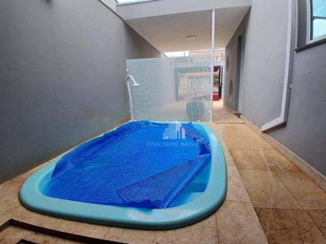 Casa com 3 dormitórios com piscina à venda, 98 m² por R$ 710.000 Parque Universitário Americana/