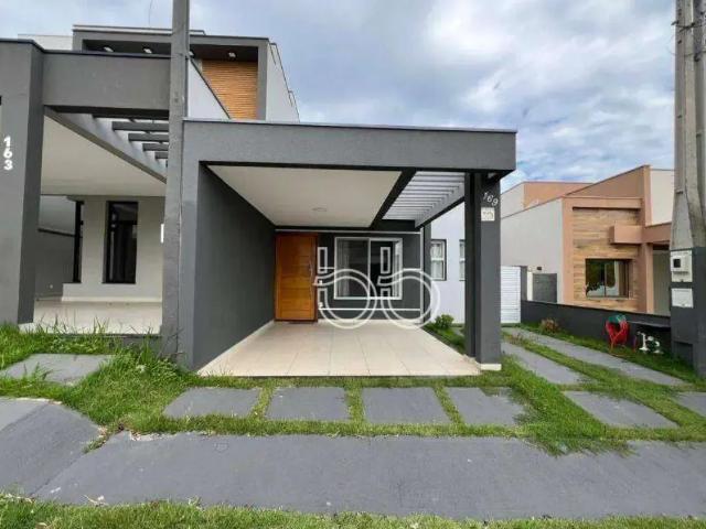 Casa com 3 dormitórios para alugar, 105 m² por R$ 5.723,00/mês Condomínio Park Real Indaiatuba/SP