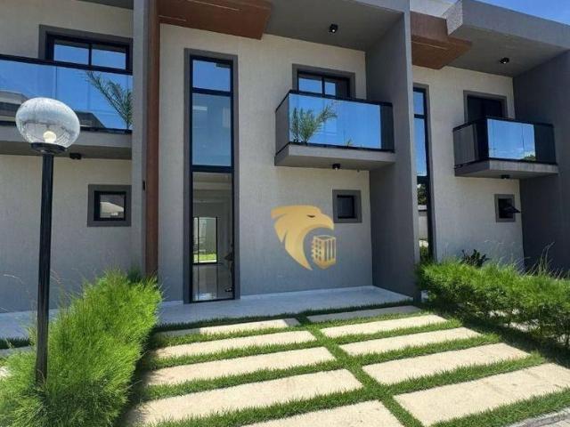Casa Com 3 Dormitórios Para Alugar, 110 m² por R$3.800,00/mês Coaçu Eusébio/ce