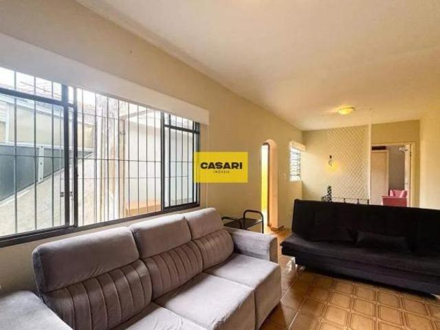 Casa com 3 Dormitórios, Quintal e 120m² à Venda no Assunção – São Bernardo do Campo