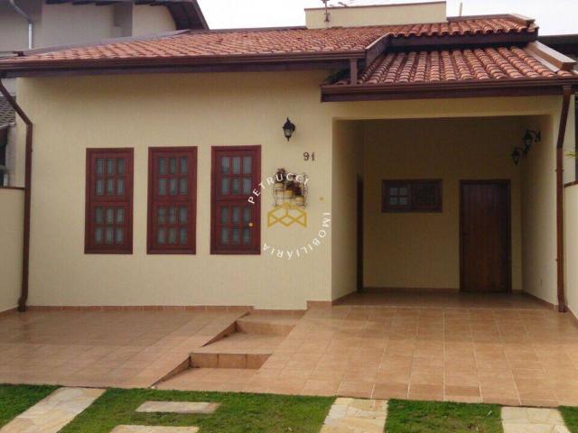 Casa com 3 quartos, 170 m², aluguel por R$ 4.800/mês Condomínio Itapema Valinhos/SP