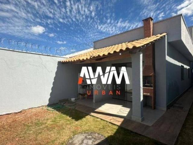 Casa com 3 quartos à venda, 97 m² por R$ 350.000 Jardim Veneza Aparecida de Goiânia/GO