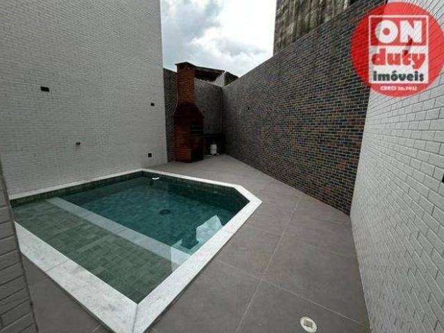 Casa com 3 quartos à venda, 100 m² por R$ 1.378.000 Aparecida Santos/SP
