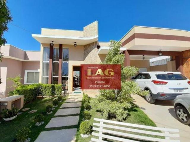 Casa com 3 quartos à venda, 120 m² por R$ 670.000 Condomínio Horto Florestal III Sorocaba/SP