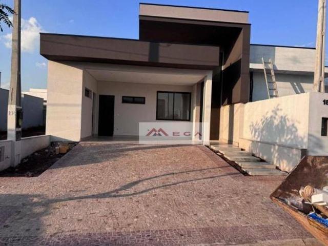 Casa com 3 quartos à venda, 134 m² por R$ 1.190.000 Condomínio Terras da Estância – Ala dos Ipês