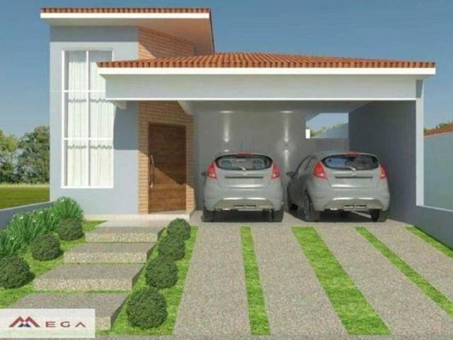 Casa com 3 quartos à venda, 137 m² por R$ 625.000 Residencial Terras da Estância Vila Monte Aleg