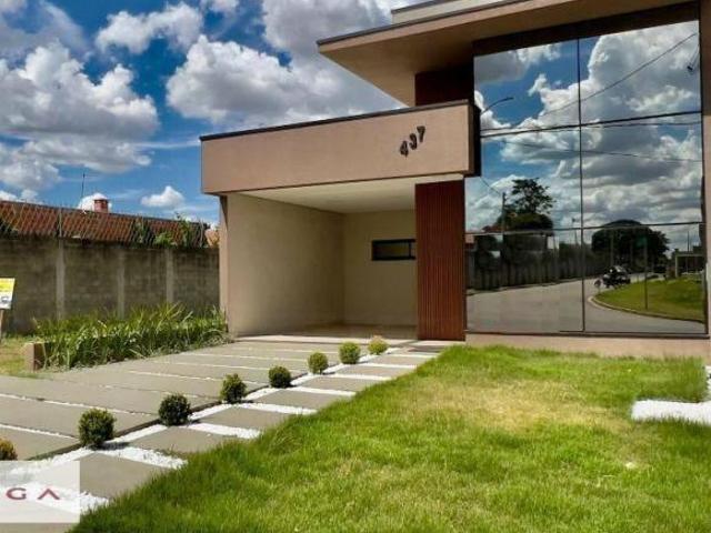 Casa com 3 quartos à venda, 140 m² por R$ 1.294.990 Residencial Jardim dos Lírios Condomínio Jar