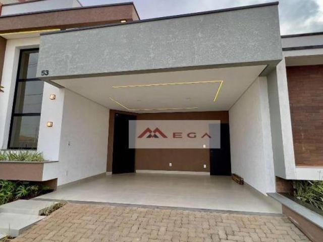 Casa com 3 quartos à venda, 140 m² por R$ 1.220.000 Condomínio Jardim dos Lírios Jardim Flamboya