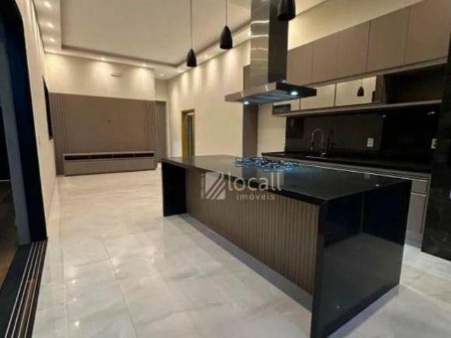 Casa com 3 quartos à venda, 158 m² por R$ 1.200.000 Residencial Maria Julia São José do Rio Pret
