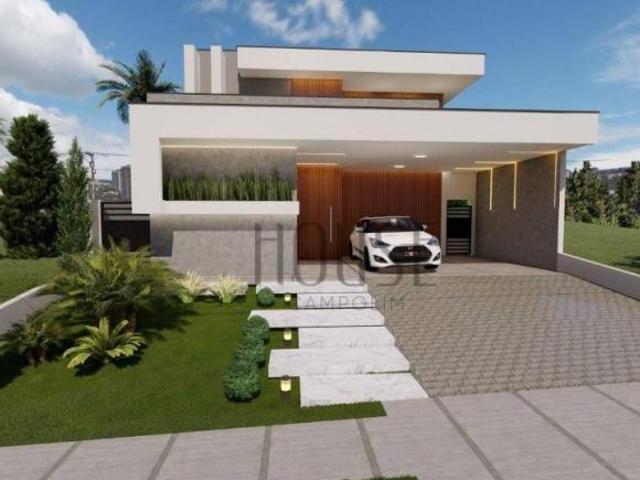 Casa com 3 quartos à venda, 168 m² Condomínio Terras Alpha Nova Esplanada Votorantim/SP