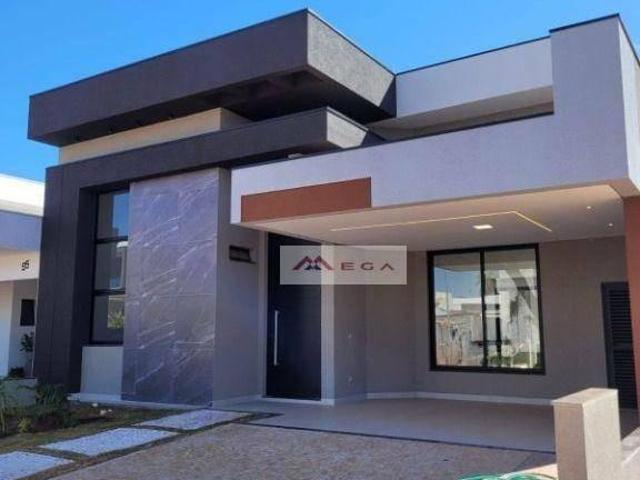 Casa com 3 quartos à venda, 177 m² por R$ 1.498.000 Condomínio Royal Garden Parque Brasil 500