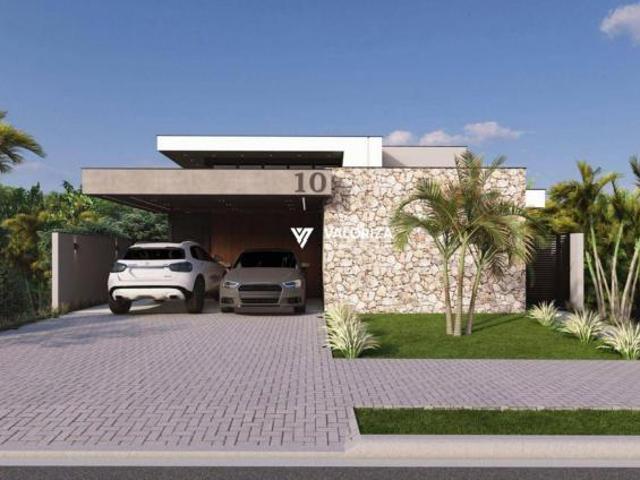 Casa com 3 quartos à venda, 189 m² por R$ 1.600.000 Condomínio Terras Alpha Nova Esplanada Votor