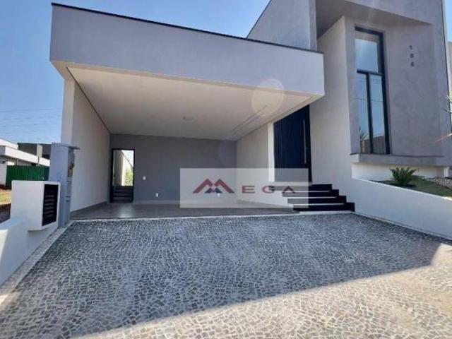 Casa com 3 quartos à venda, 198 m² por R$ 1.750.000 Condomínio Santorini Residencial Club Parque