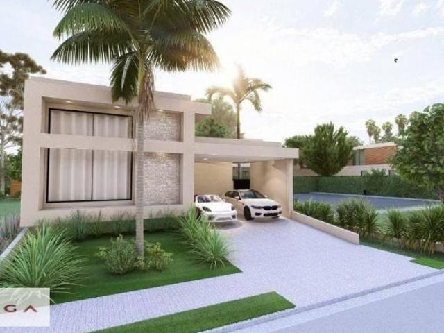 Casa com 3 quartos à venda, 219 m² por R$ 2.087.000 Residencial Club Santorini Parque Brasil 500