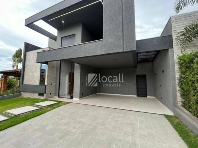 Casa com 3 quartos à venda, 228 m² por R$ 2.350.000 Condomínio Vilage La Montagne São José do Ri