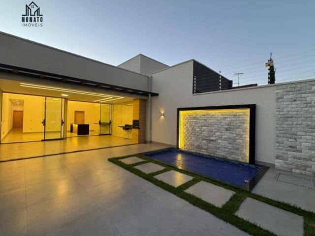 Casa com 3 Quartos e 3 Suítes no Recreio Panorama com Piscina e Churrasqueira. Próximo ao Jd. belved