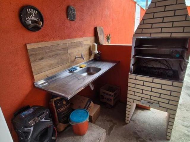 Casa com 3 quartos e área gourmet em Itanhaém