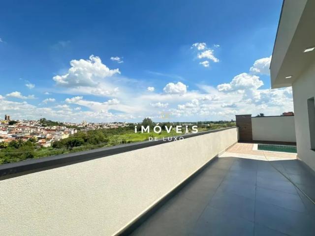 Casa com 3 suítes e piscina no Condomínio Reserva Central Parque, Salto/Sp