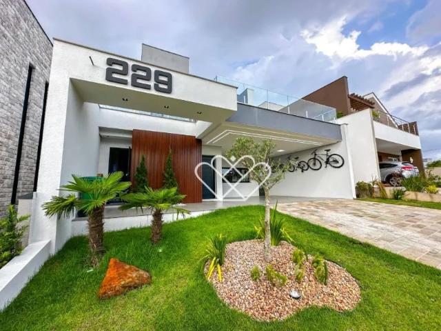 Casa Com 3 Suítes, Lareira e Varanda no Condomínio Cyrela Conforto e Exclusividade