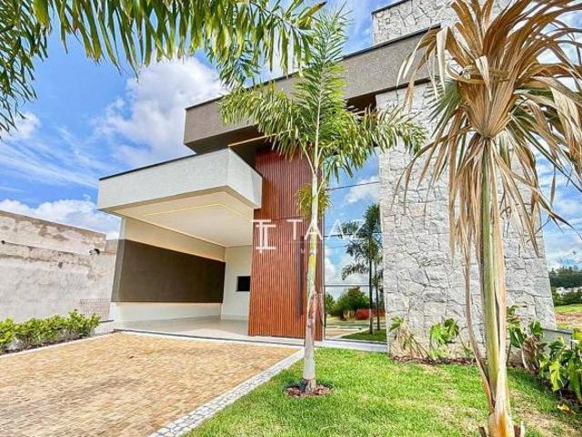 Casa com 3 suítes à venda, 140 m² por R$ 1.390.000,00 Condomínio Jardim Park Vista Real Indaiatu