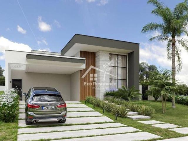 Casa com 3 suítes à venda, 171 m² por R$ 969.000 Ninho Verde II Pardinho/SP