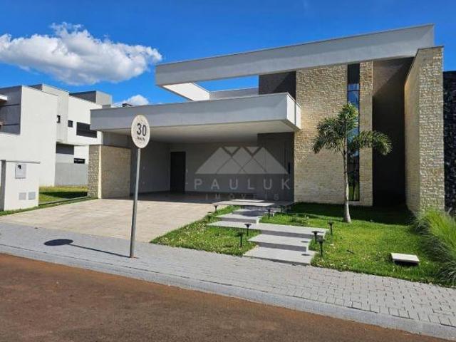 Casa com 3 suítes à venda, 265 m² por R$ 2.200.000 Condomínio Residencial Safira Foz do Iguaçu/P