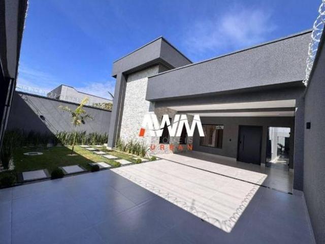 Casa com 3 suítes à venda, 200 m² por R$ 1.200.000 Loteamento Solar Santa Rita Goiânia/GO