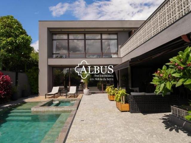 CASA COM 3 SUÍTES À VENDA, 600 M² DE ÁREA CONSTRUÍDA POR R$ 6.500.000 RESIDENCIAL MORADA DOS LAGO