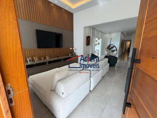 Casa com 3 Suítes, Piscina Aquecida e Lazer Privativo à venda, 278 m² Haras Bela Vista Vargem Gr