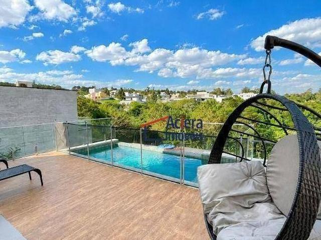 Casa com 3 Suítes, Piscina de Borda Infinita e Varanda Gourmet à venda Alphaville Granja Viana C