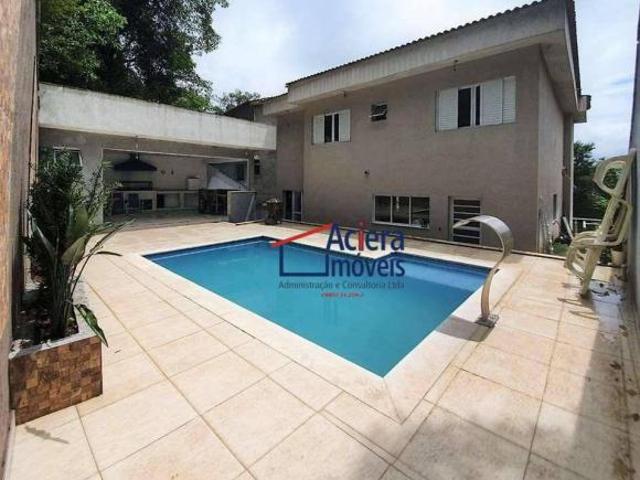 Casa com 3 Suítes, Piscina e Área Gourmet, 378 m² venda ou aluguel Vila Verde Itapevi/SP