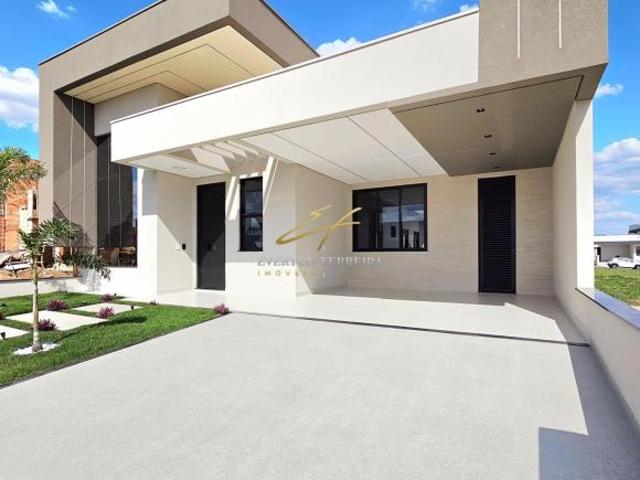 Casa com 3 Suítes, sendo 1 Master com Closet, Escritório, Piscina em Indaiatuba