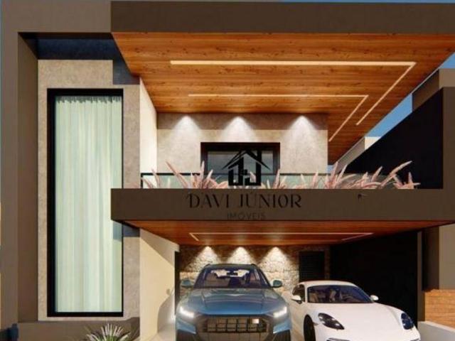 Casa com 3 suítes, sendo 1 com closet à venda, 218 m² por R$ 1.450.000 Condomínio Villagio Wanel