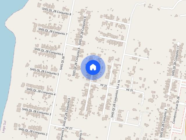 Casa com 3Qts, na SHIS QI 28 Lago Sul, com 477M2