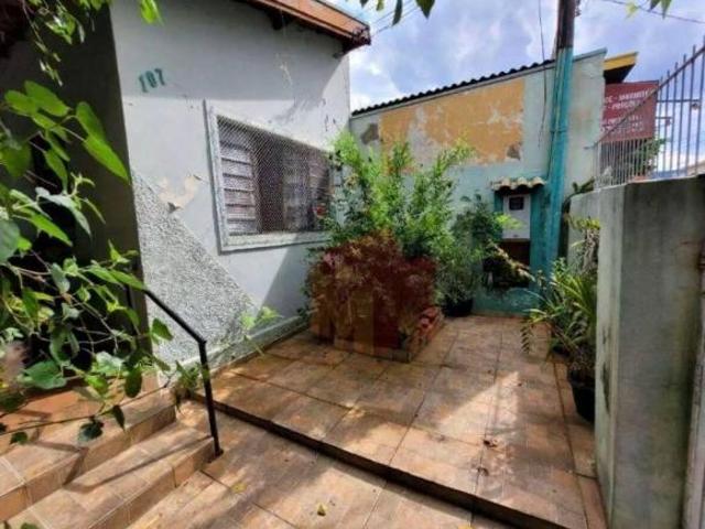 Casa com terreno de 325m², podendo ser COMERCIAL no Centro de Sumaré/SP